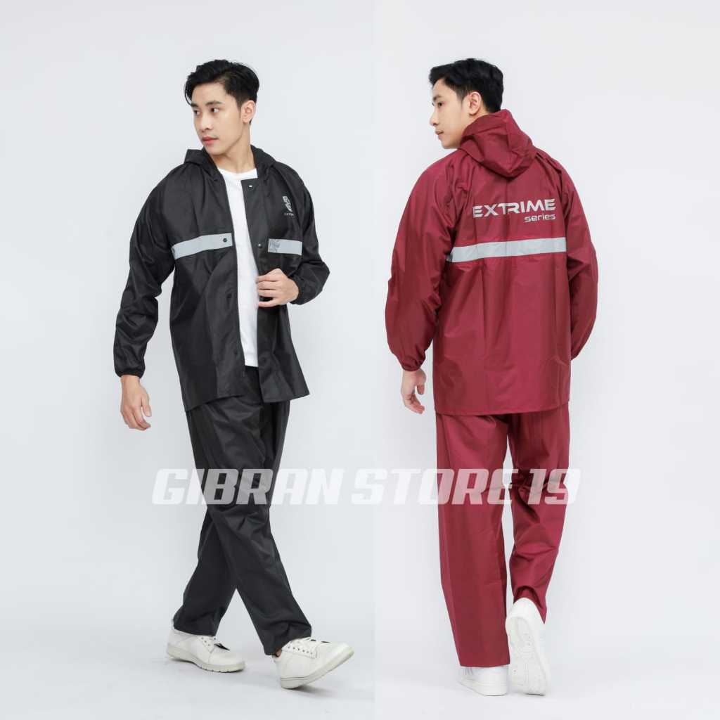 Jual Jas Hujan Extrime Series Pria dan Wanita Anti Rembes Setelan AXIO Original | Shopee Indonesia