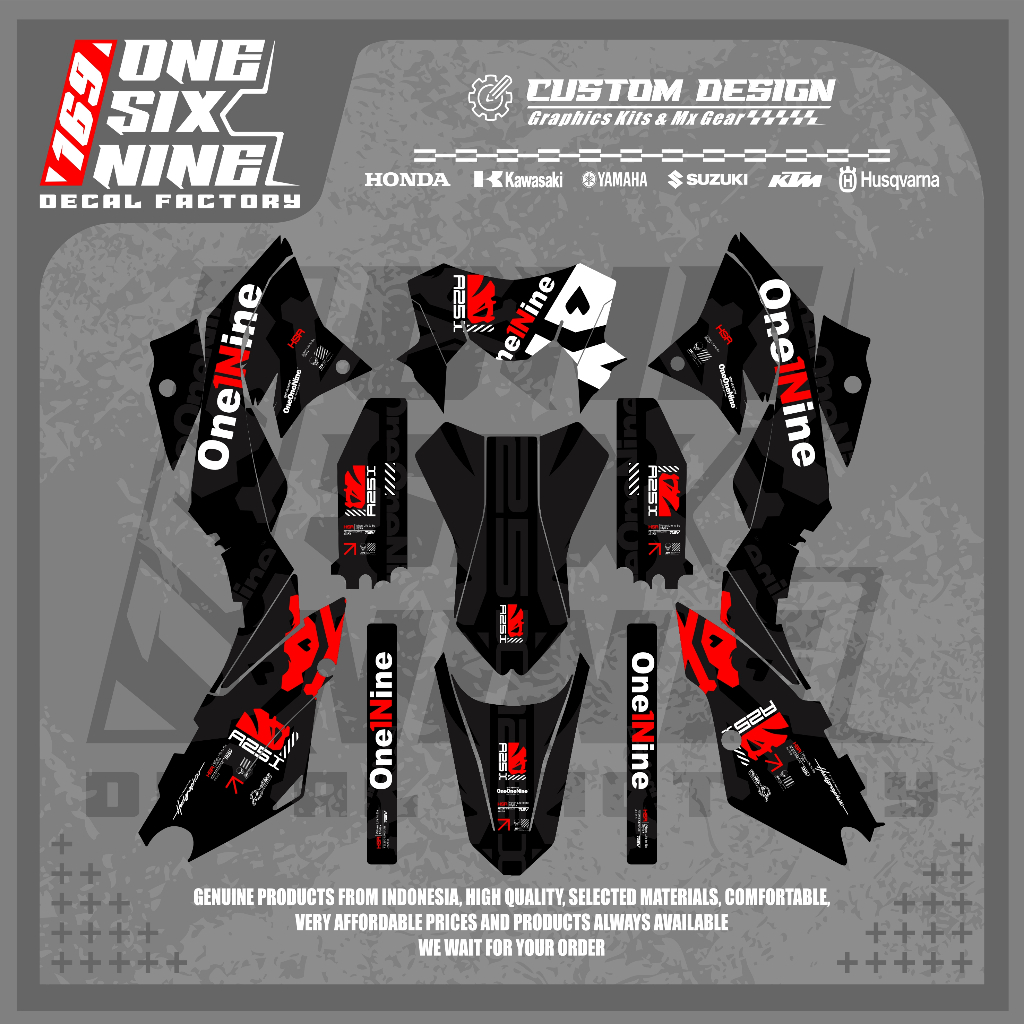 Jual Decal D tracker Superglossy Premium - Free Custom Design | Shopee ...