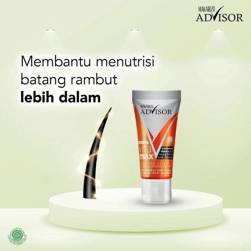 Jual Makarizo Advisor Hair Recovery Vitamax 8ml dan 50ml | Shopee Indonesia