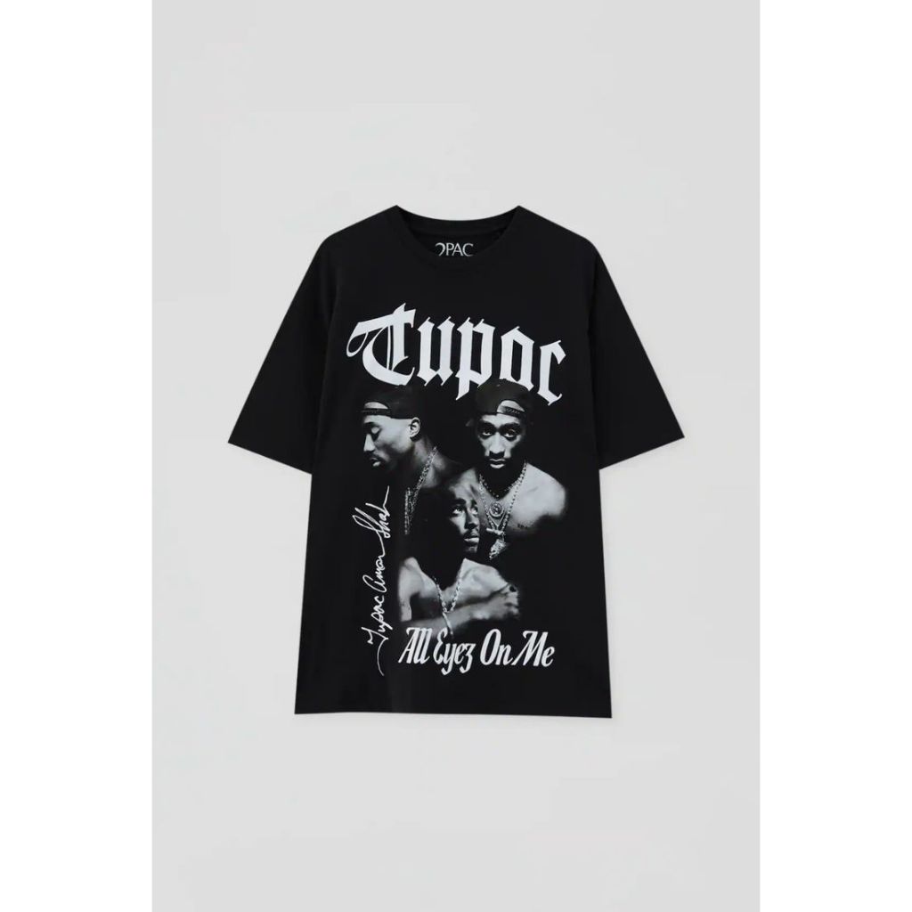 Jual TShirt Oversize Tupac Shakur 2PAC | Kaos Rapper | Shopee Indonesia