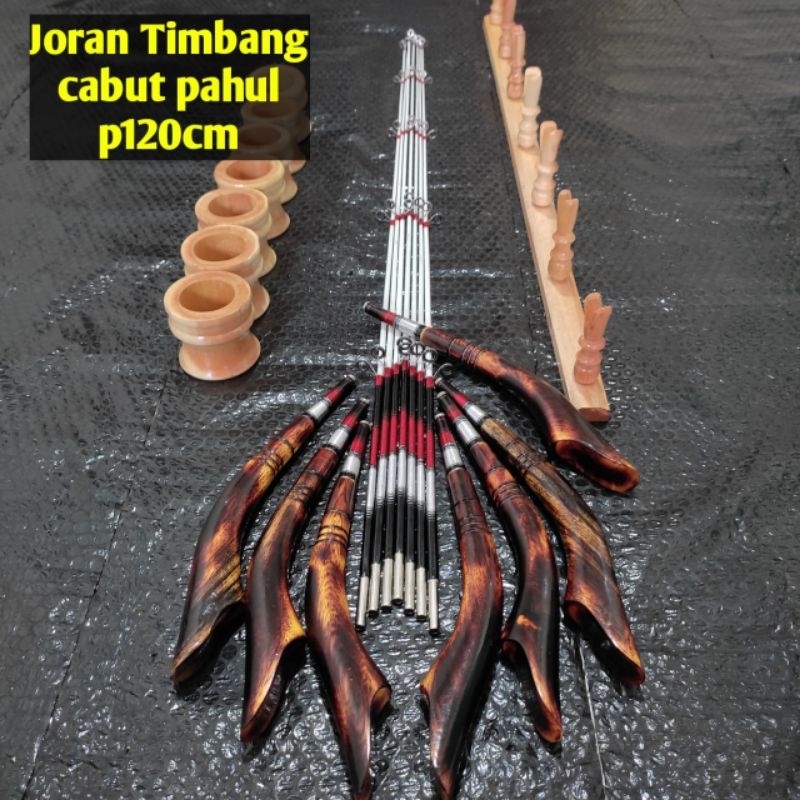 Jual Joran Timbang Cabut Pahul set 7 P120cm Fullset Kualitas super | Shopee Indonesia