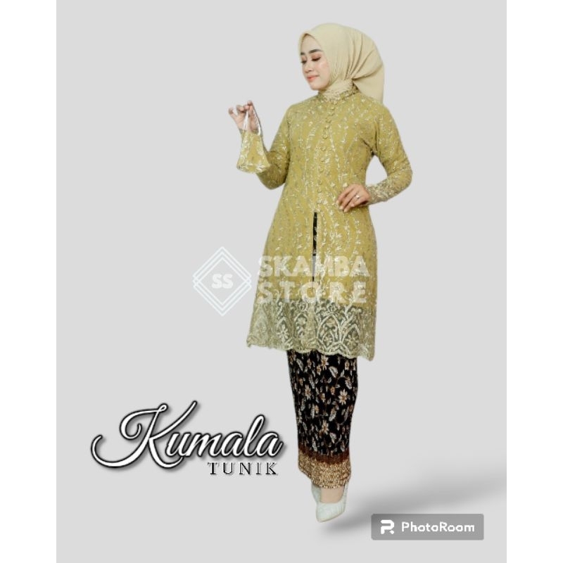 Jual SET TUNIK BUSUI KUMALA TUNIK TILLE KEBAYA MODERN WISUDA KEBAYA ...