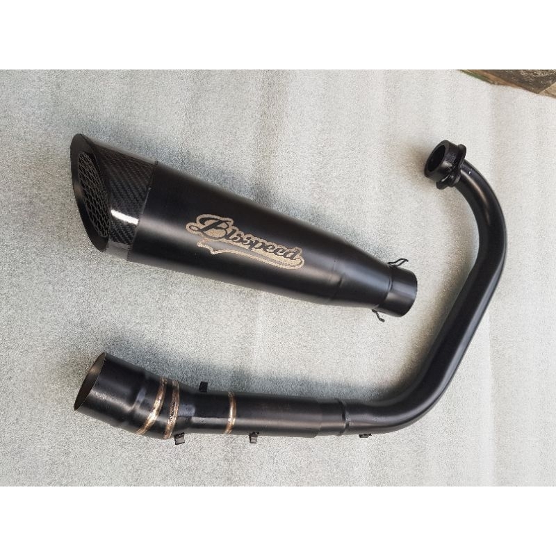 Jual Knalpot Japstyle British British Custom fullsytem Tiger/Tiger revo ...