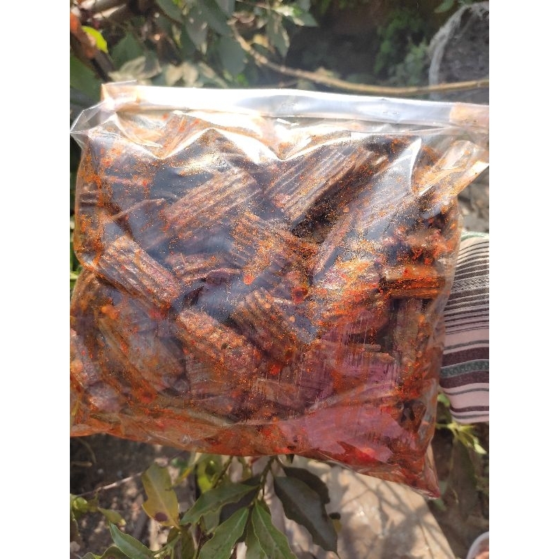 Jual kerupuk jengkol pedas daun jeruk 1kg | Shopee Indonesia