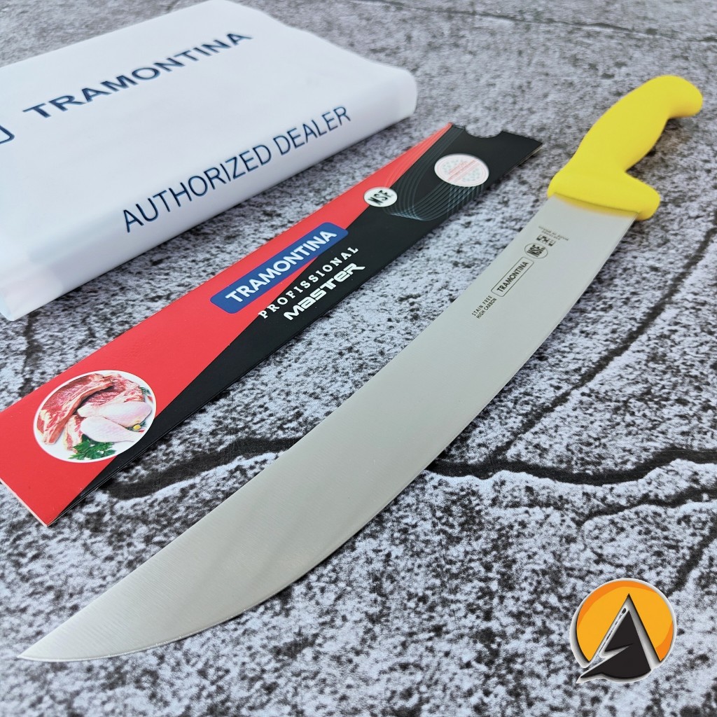 Jual Butcher knife pisau daging sembelih cimeter tramontina brazil ...