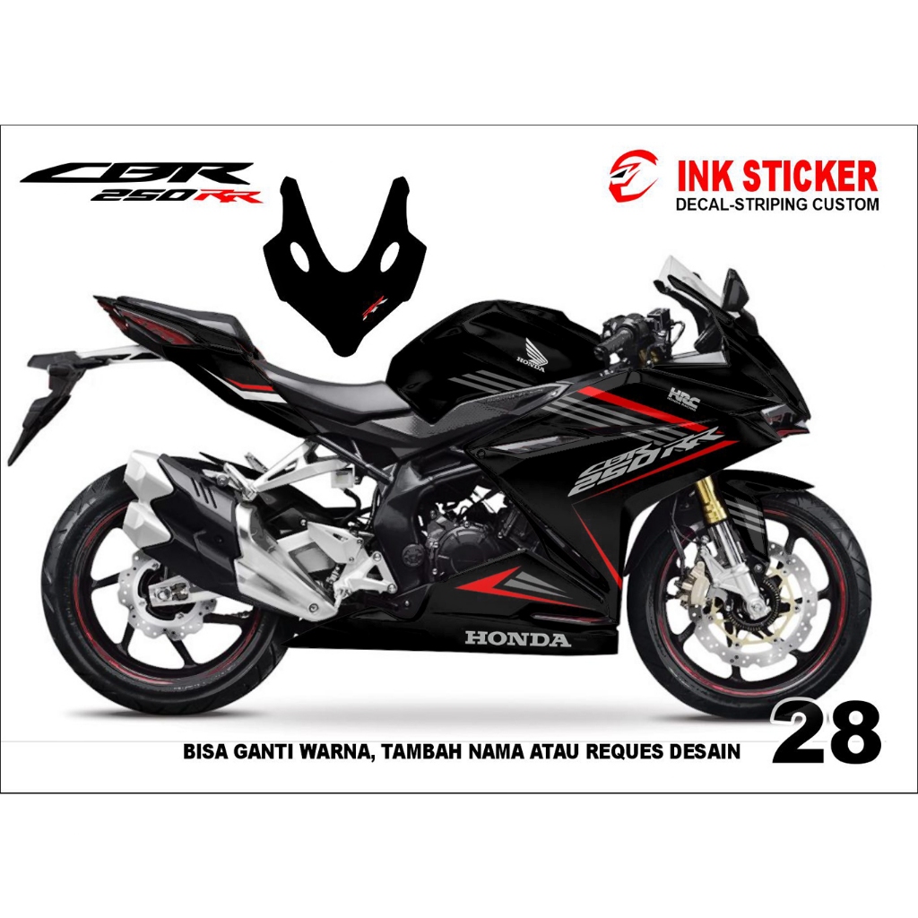 Jual Sticker Decal CBR 250RR 28 Fullbody CBR 250 RR | Shopee Indonesia