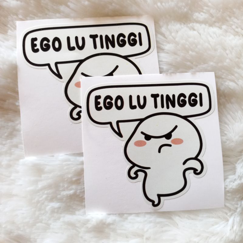 Jual Sticker pentol / stiker viral / kartun / lucu / vinil anti air ...