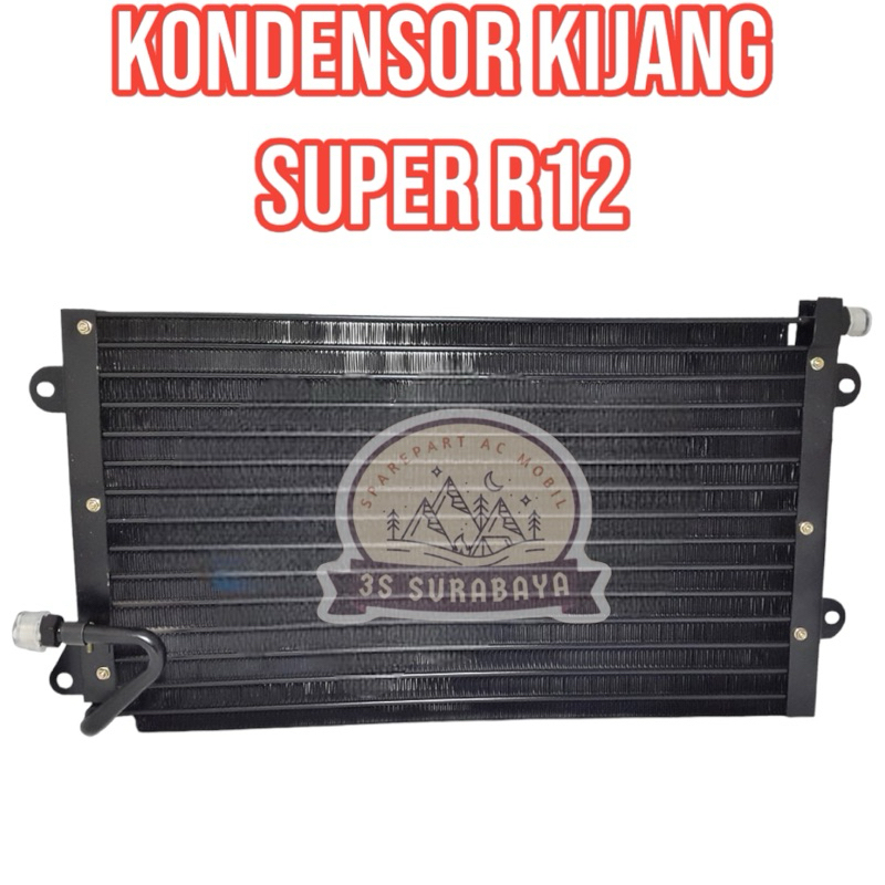 Jual Kondensor Kijang Super R12 Ac Mobil Toyota Condensor | Shopee ...