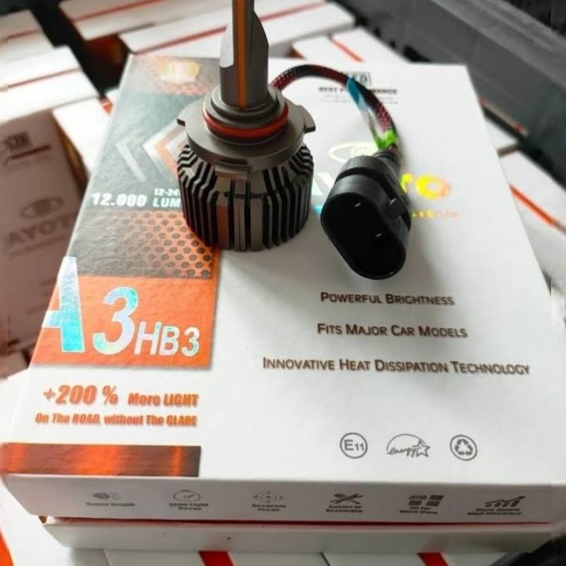 Jual LAMPU KABUT FOGLAMP & HEADLAMP LAMPU UTAMA JAUH AYOTO A3 H11 HB3 9005 HB4 9006 3 WARNA ...