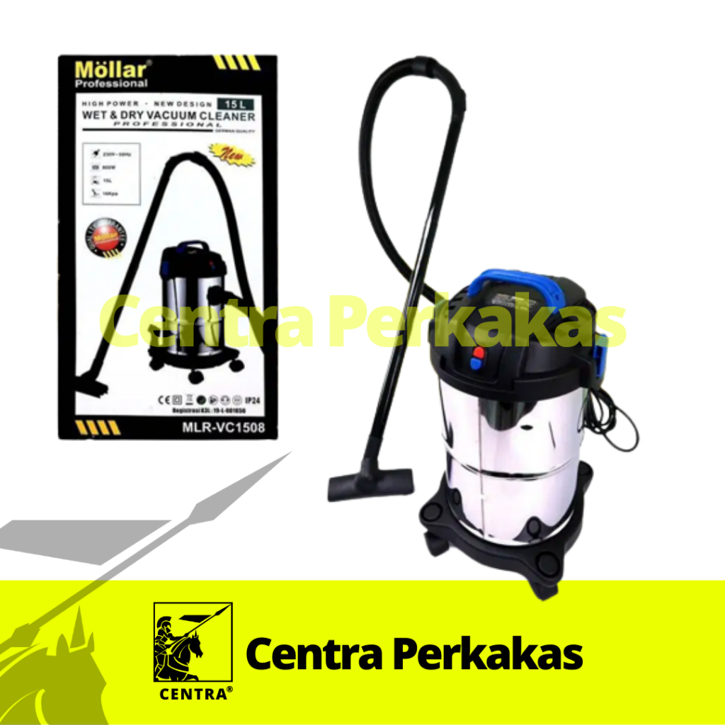 Jual [SET]MLR-VC1508 Wet and Dry Vacum Cleaner 15L Set Mesin Penyedot Debu Basah dan Kering 15 ...