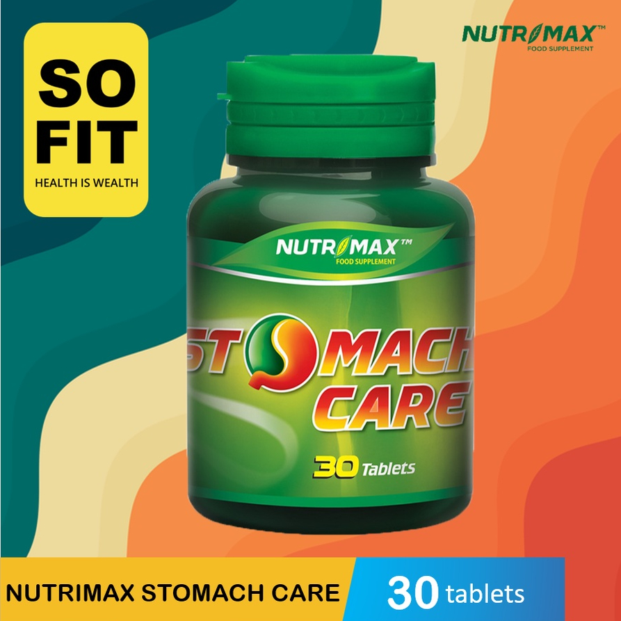 Jual Nutrimax Stomach Care Isi 30 Tablet / Vitamin Penurun Asam Lambung ...