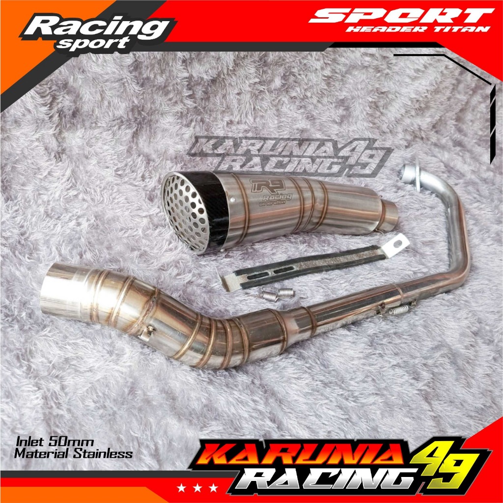 Jual KNALPOT RACING R9 H2 TITAN PNP VIXION R15 V2 V3 V4 SATRIA FU CB150 ...