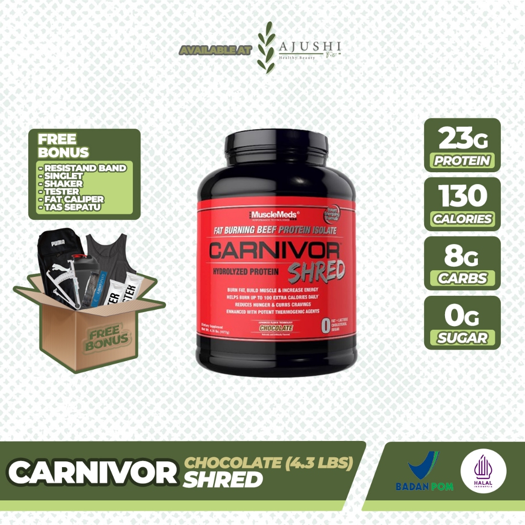 Jual Musclemeds Carnivor Shred 4,3 Lbs ( Whey Protein Isolate ...