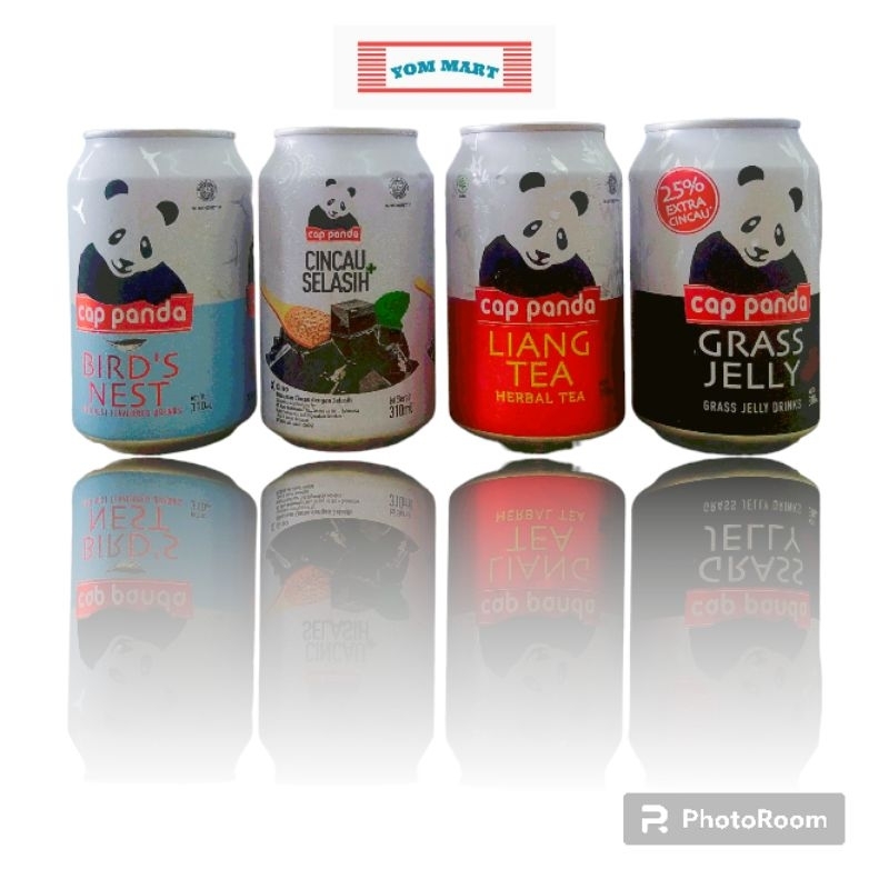 Jual MINUMAN CAP PANDA GRASS JELLY, LIANG TEA, CINCAU SELASIH, BIRD ...