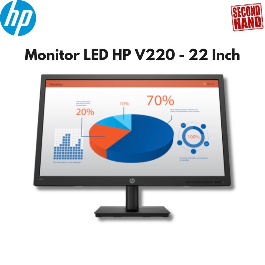 Jual Monitor LED HP V220 - 22 Inch | Shopee Indonesia