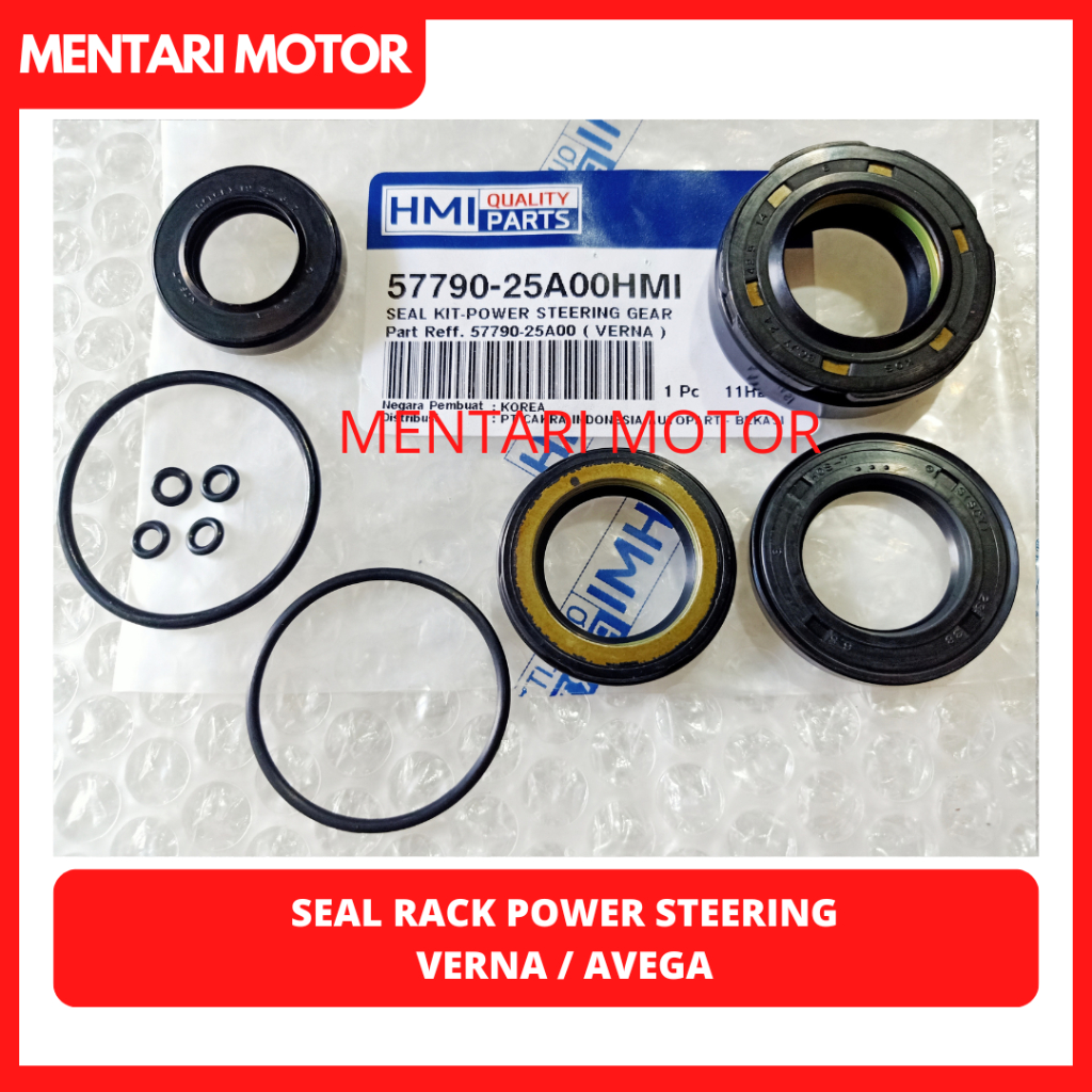Jual Seal Rack Power Steering Hyundai Verna Avega Seal Kit Bawah Power ...