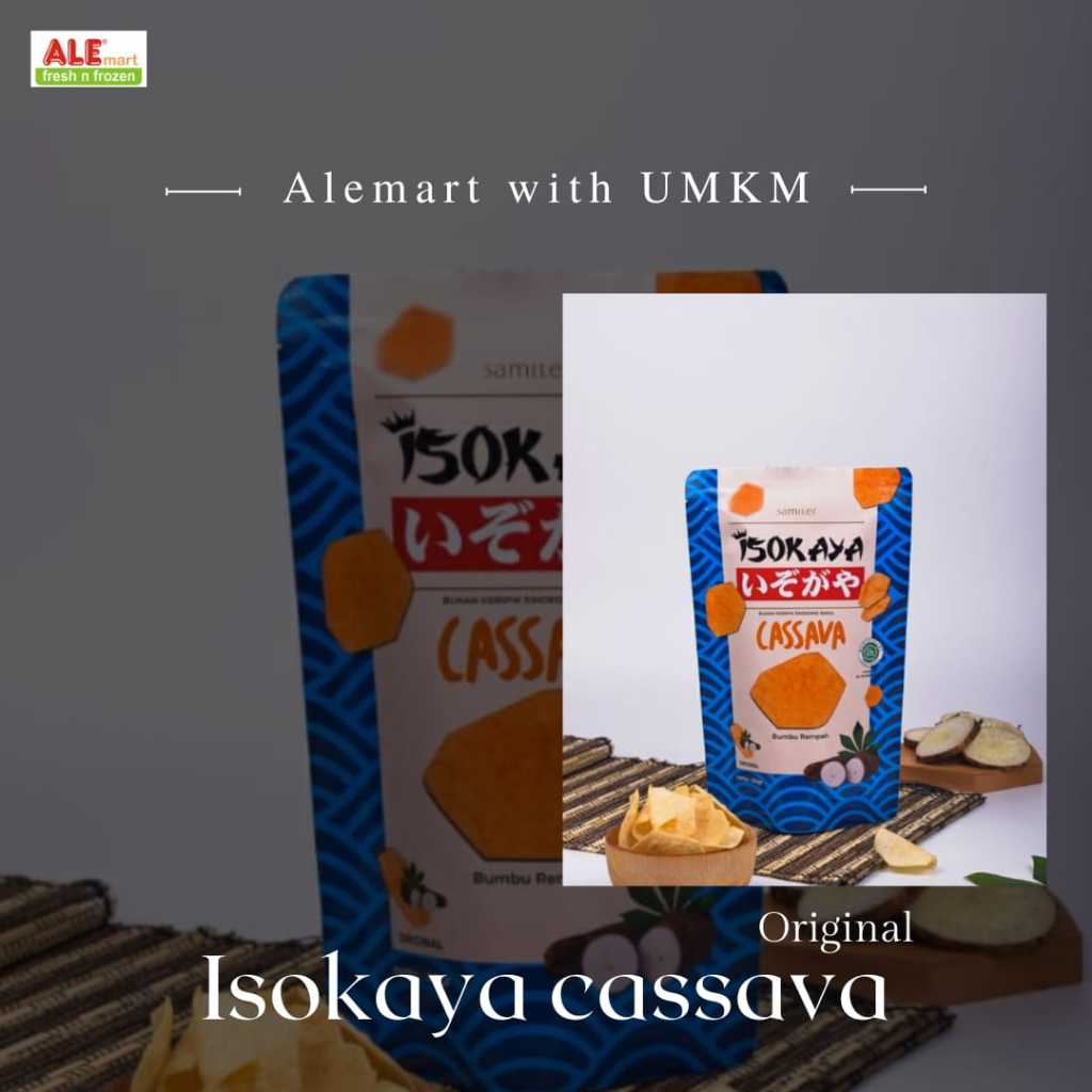 Jual Cassava Snack Isokaya,UMKM Samiler Isokaya, original & BBQ ...