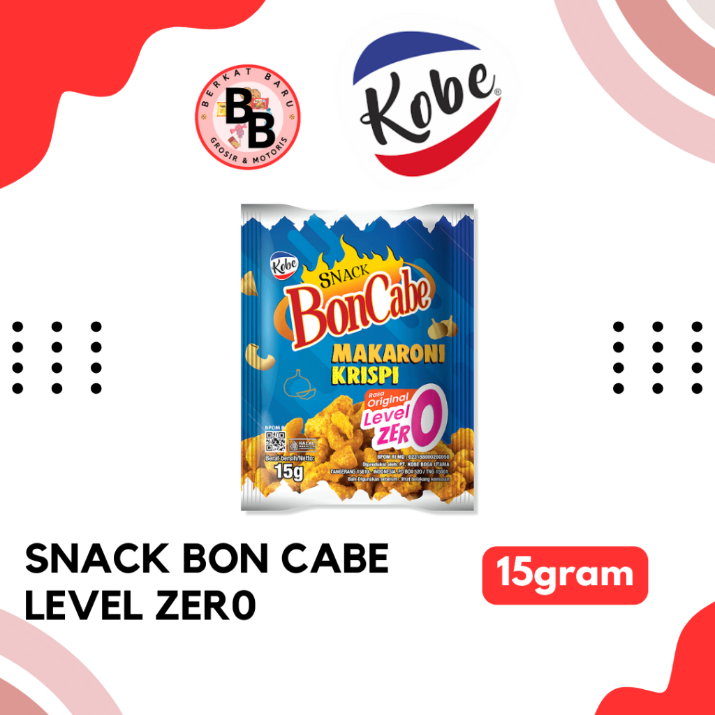 Jual [BB SNACK] SNACK BON CABE LEVEL ZER0 15GRAM HARGA PER RENTENG ISI ...