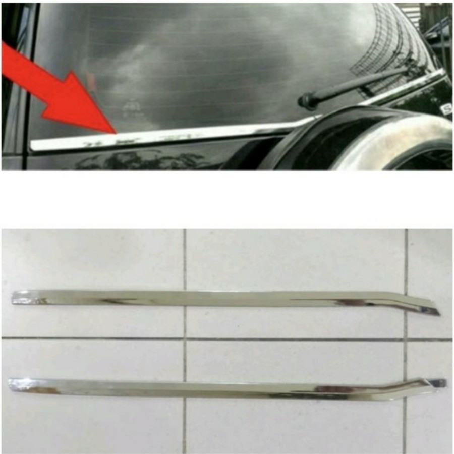 Jual List Kaca Pintu Belakang Mobil Rush Terios Lama 2006 2007 2008 ...