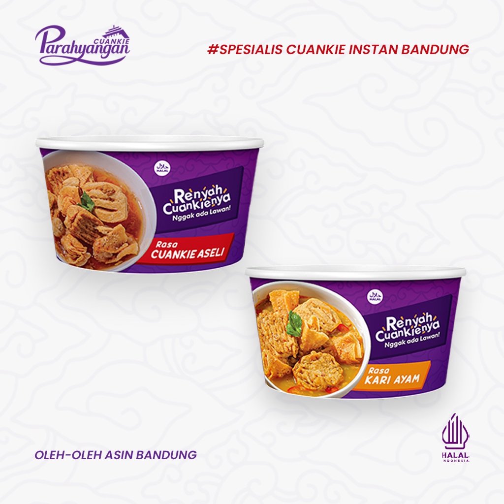 Jual BUNDLING 2PCS CUANKIE PARAHYANGAN INSTAN RASA KARI AYAM - RASA ...
