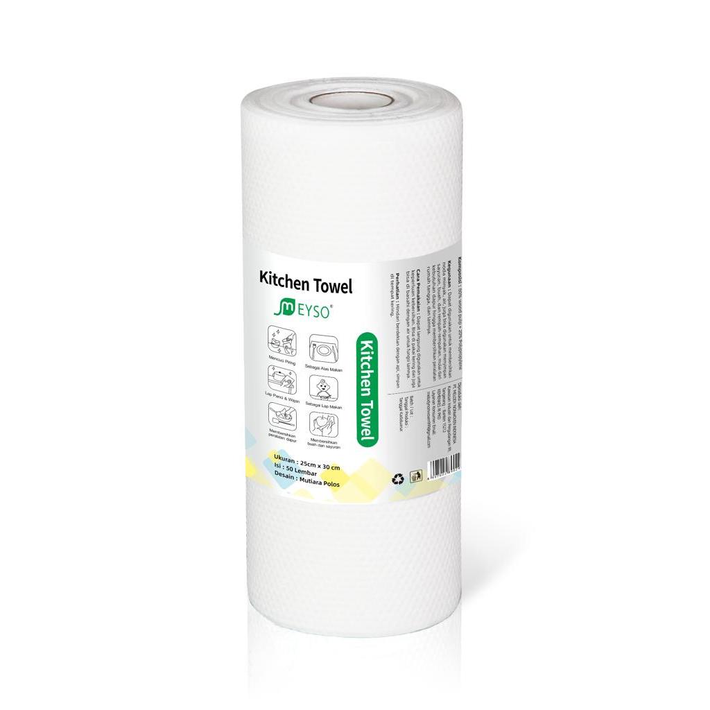 Jual Kitchen Towel Tissue Dapur Roll Meyso (Mutiara Polos) | Shopee ...