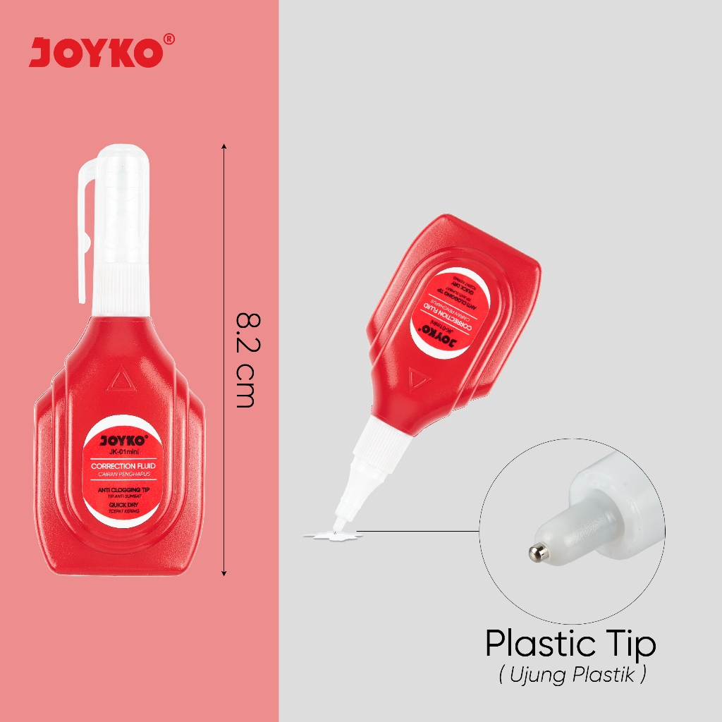 Jual JOYKO CORRECTION FLUID JK-01TIPEX CAIR JOYKO JK01 TIPX TIP-EX 1 ...