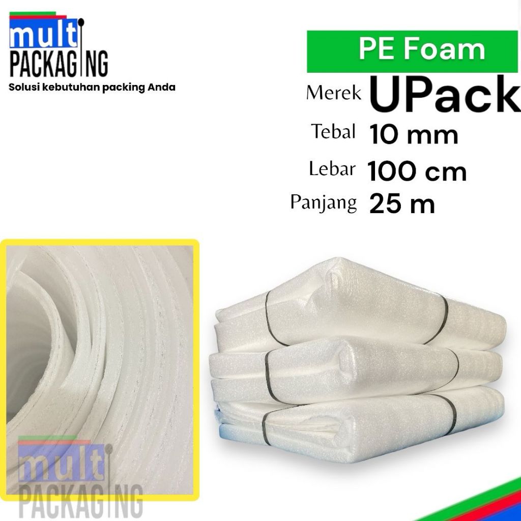 Jual PE Foam Sheet 10 MM X 100 Cm X 25 m | Shopee Indonesia