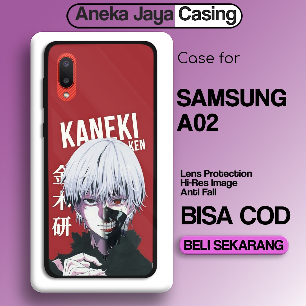 Jual case samsung a02 casing samsung a02 motif gambar kaneki case ...