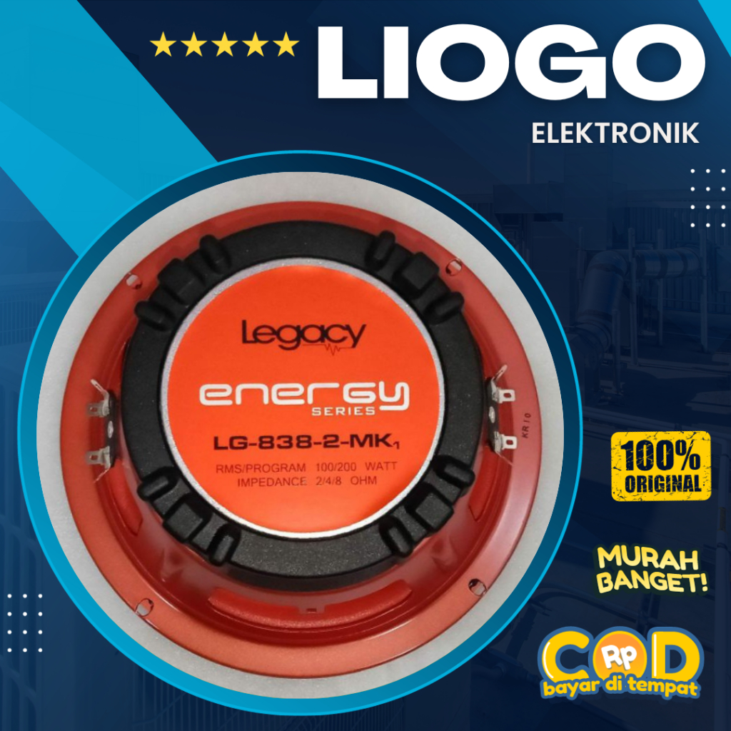 Jual Speaker Legacy 8 Inch Legacy Energy LG 838 2 Subwoofer 8 Inch ...