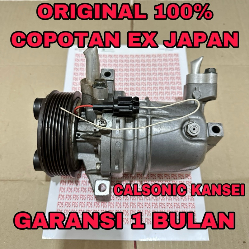 Jual Compressor Kompresor AC Nissan Grand Livina L10 1.5 1500 CC Calsonic Kansei | Shopee Indonesia