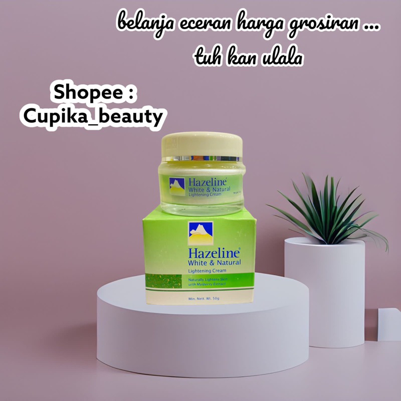 Jual *ik.xx* [ hazeline hijau ] HAZELINE WHITE AND NATURAL LIGHTENING ...