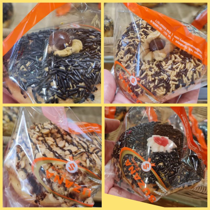 Jual Donat Chic Choc | Donut Kacang | Donut Cherry | Shopee Indonesia