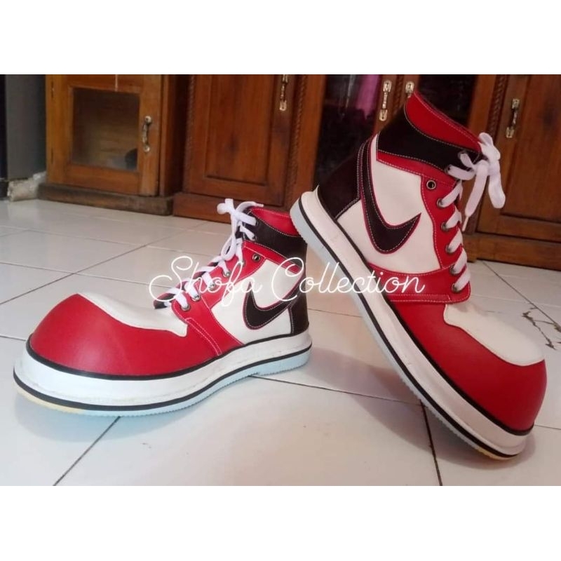 Jual Sepatu badut clown shoes jordan indonesia | Shopee Indonesia