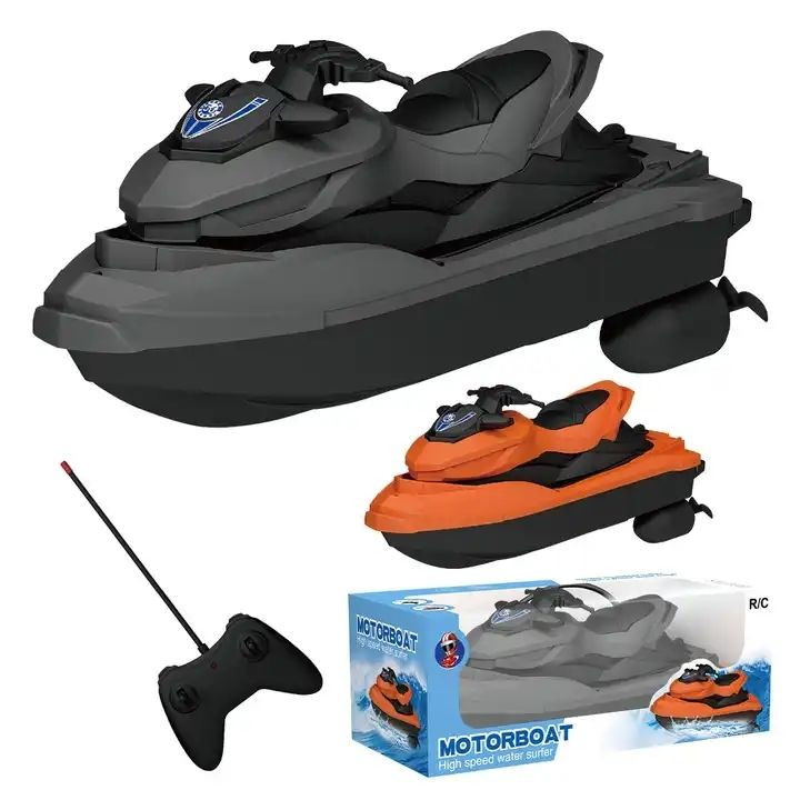 Jual Mainan Remote Control Kapal MotorBoat RC JET SKI | Shopee Indonesia