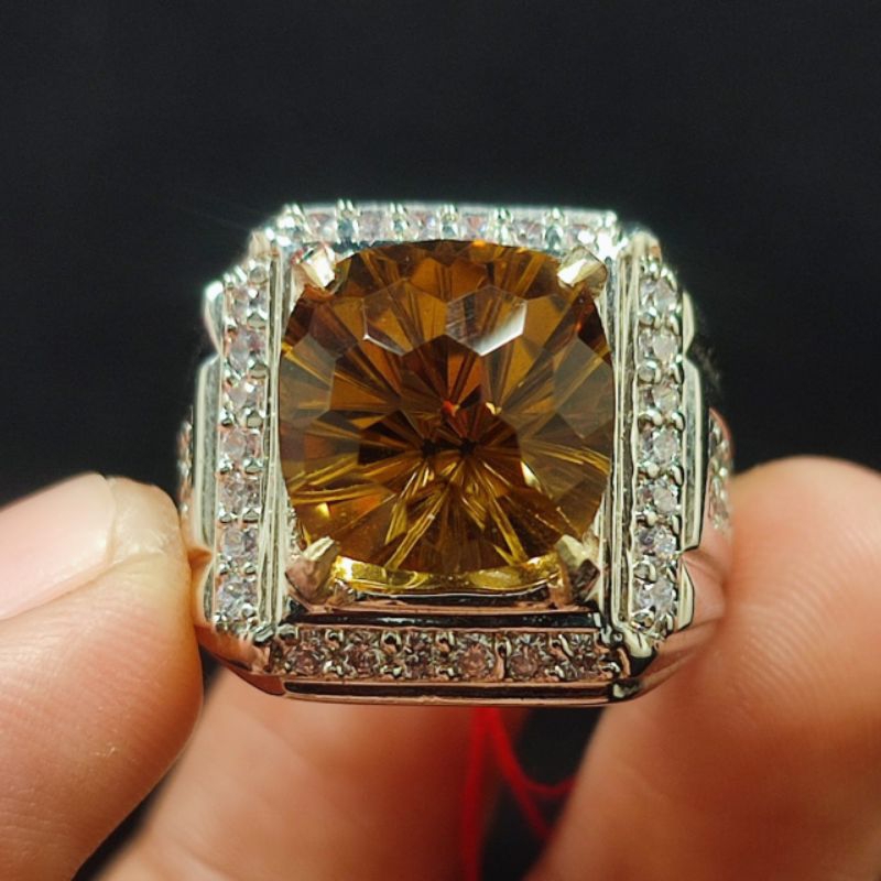 Jual BATU YELLOW CITRINE QUARTZ ASLI NATURAL SIAP PAKAI | Shopee Indonesia