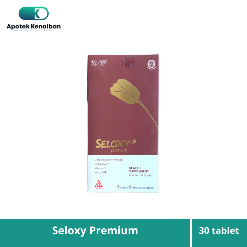 Jual SELOXY PREMIUM MENCERAHKAN KULIT / SUPLEMEN PEMUTIH DENGAN ...