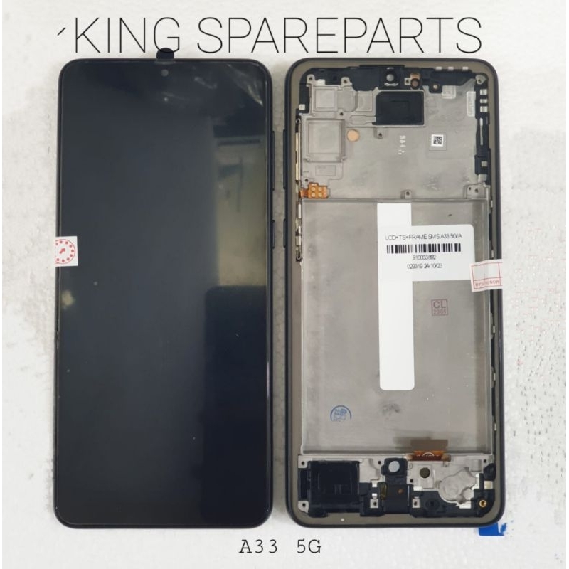 Jual LCD TOUCHSCREEN + FRAME SAMSUNG GALAXY A33 5G A336 ORI OLED | Shopee Indonesia