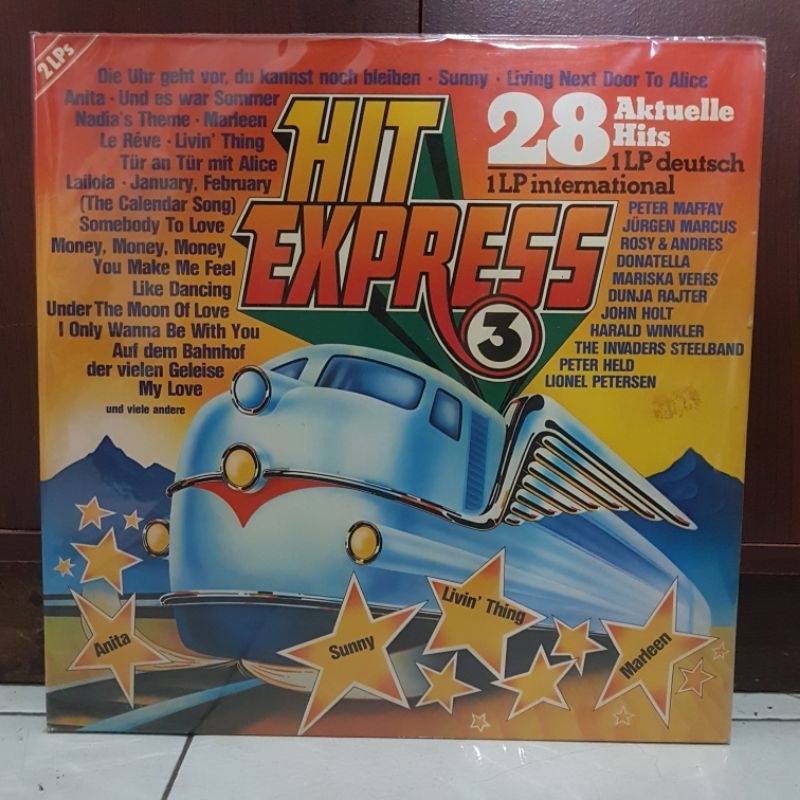 Jual Vinyl Piringan Hitam 2 Plat 12 inch Hit Express | Shopee Indonesia