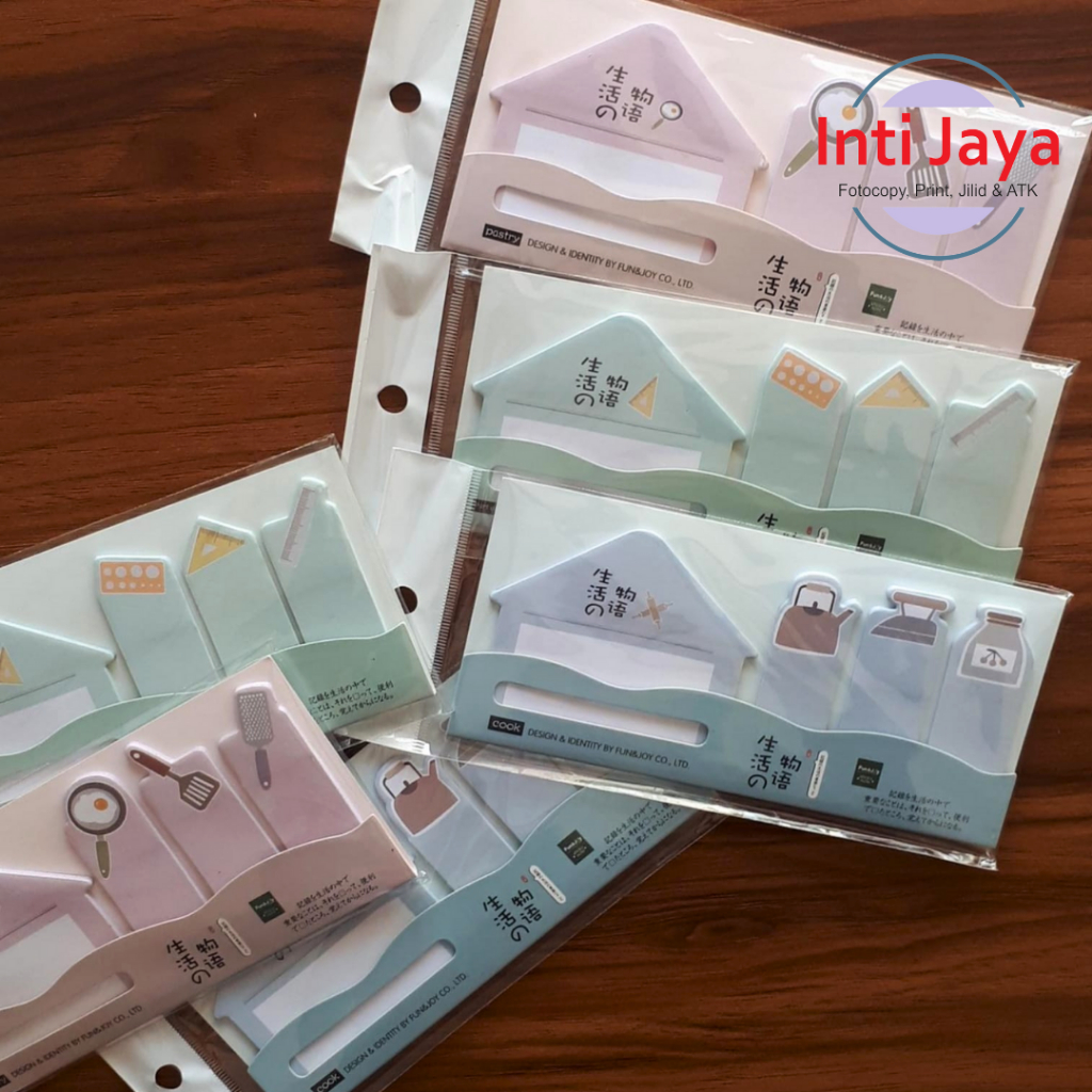 Jual Sticky Notes Set/ Pembatas/ Sticker Motif Rumah | Shopee Indonesia