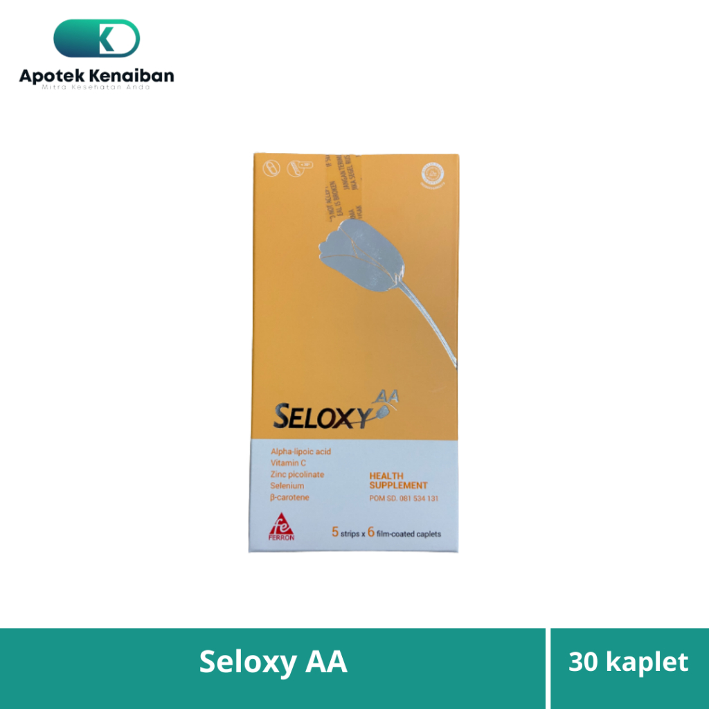 Jual SELOXY AA MENCERAHKAN KULIT / ANTIOKSIDAN / SUPLEMEN PEMUTIH ...