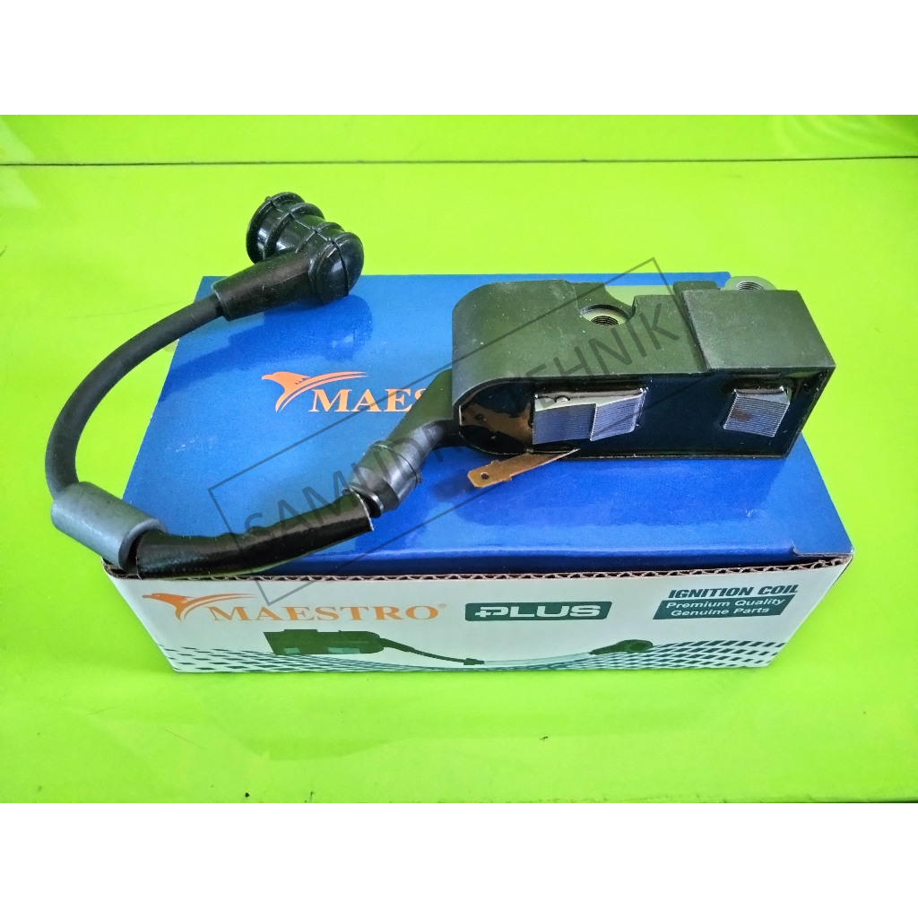 Jual CDI ORI MAESTRO GNITION COIL SENSO CHAINSAW MAESTRO 6500 ORIGINAL ...