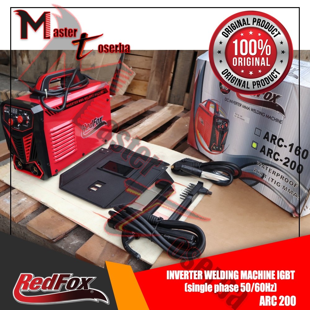 Jual Mesin Las Trafo Las Welding Inverter 1 Phase ARC 200 | Shopee ...