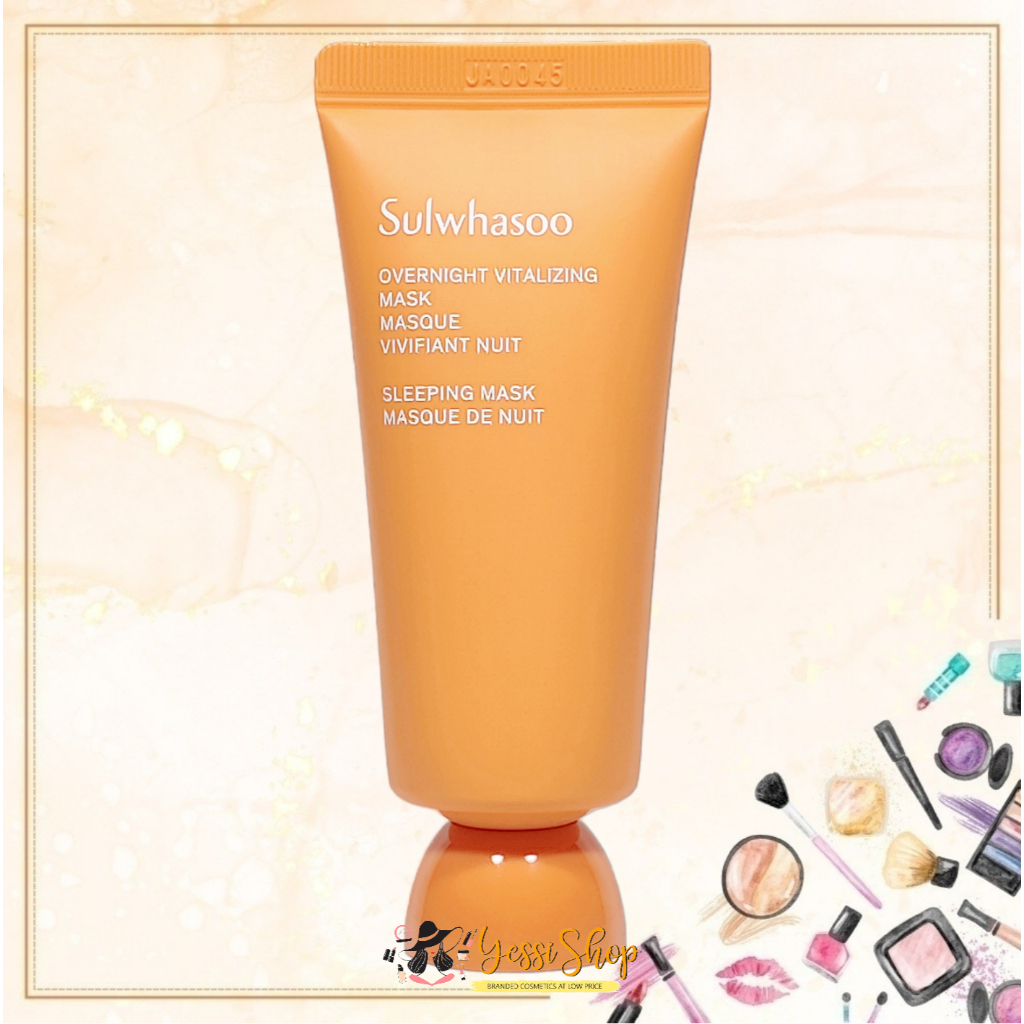Jual SULWHASOO OVERNIGHT VITALIZING MASK SLEEPING MASK 35ML | Shopee ...