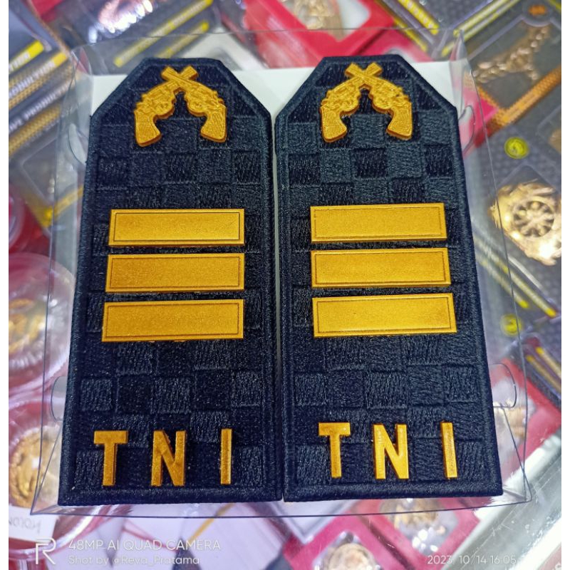 Jual pangkat pdu kapten cpm - akrilik | Shopee Indonesia