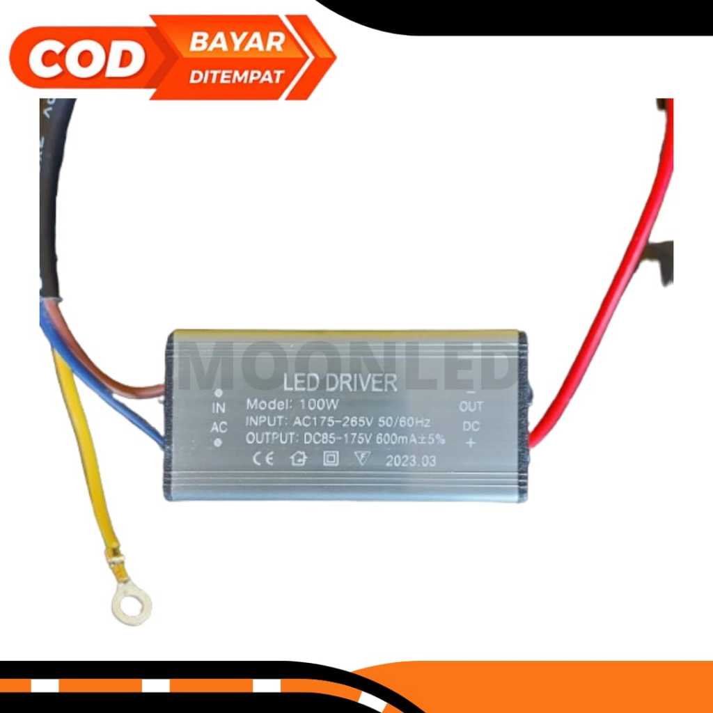 Jual Trafo Led Driver Lampu Sorot 100W Lampu Jalan PJU 100W Trafo Led ...