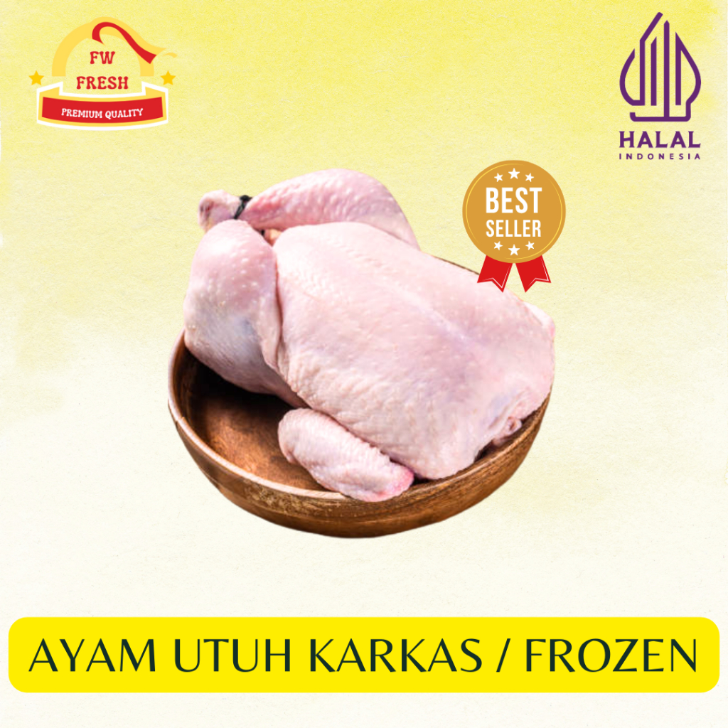 Jual Ayam Karkas Frozen 500 Gram - 900 gram | Shopee Indonesia