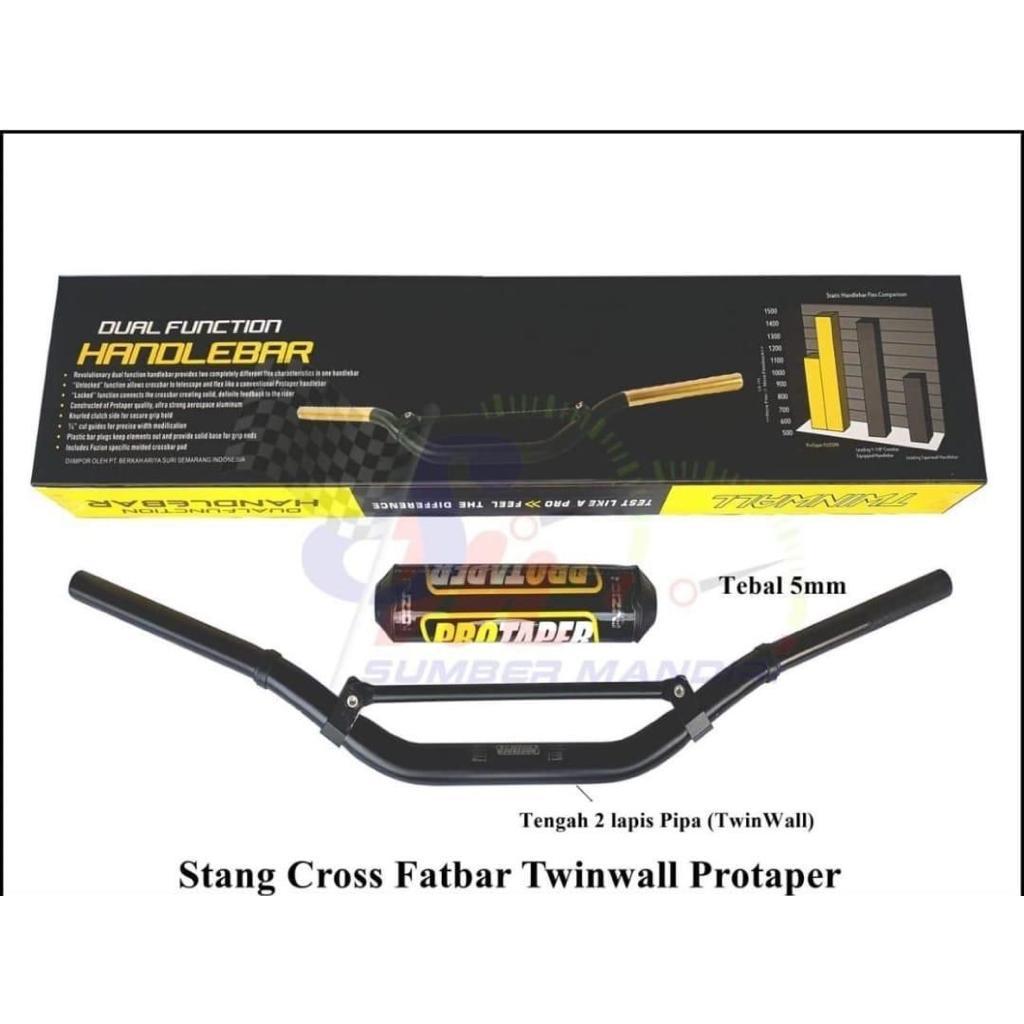 Jual stang cross fatbar twinwall protaper | Shopee Indonesia