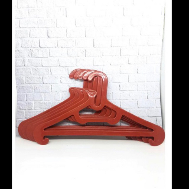 Jual 1 LUSIN Hanger Gantungan Baju Gepeng Angsa 128 ( ISI 12 PCS ...