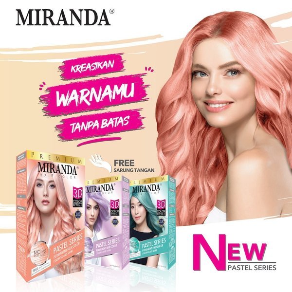Jual MIRANDA Hair Color Premium 30g+30g | Shopee Indonesia