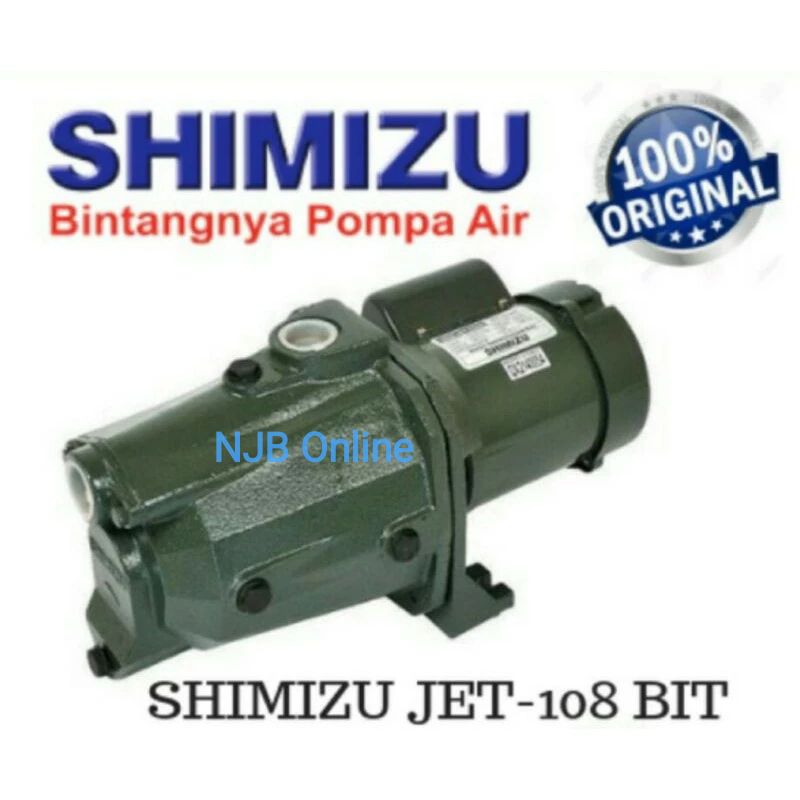 Jual POMPA AIR SHIMIZU SEMI JET PUMP SHIMIZU JET-108 BIT | Shopee Indonesia
